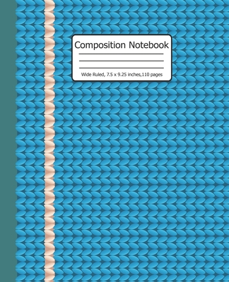 Composition Notebook: Design Composition Journal Wide Ruled: 110 Pages