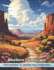 Western Landscape Coloring Book: Awesome Western Landscape Coloring ...