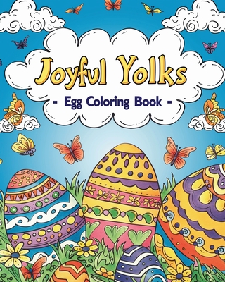 Joyful Yolks - Egg Coloring Book: Interactive preschool activity ...