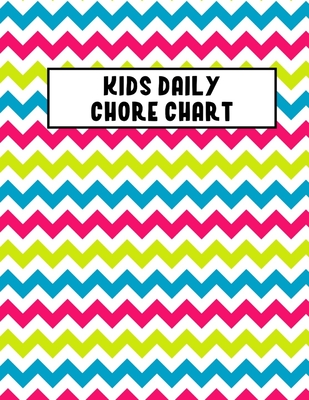 Kids Daily Chore Chart: Large Childrens Chore Chart Journal for Daily ...