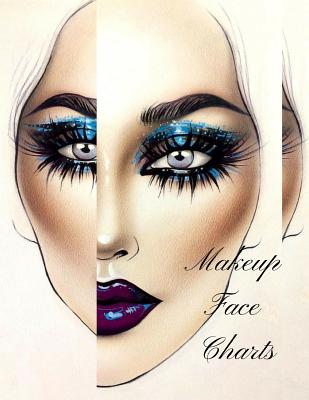 Makeup Face Charts: The Essential Blank Notebook Paper Practice Face ...
