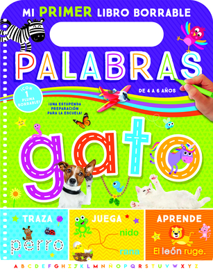 Mi Primer Libro Borrable: Palabras (My First Wipe Clean Words Spanish ...