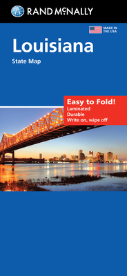 Rand McNally Easy to Fold: Louisiana State Laminated Map by Rand ...